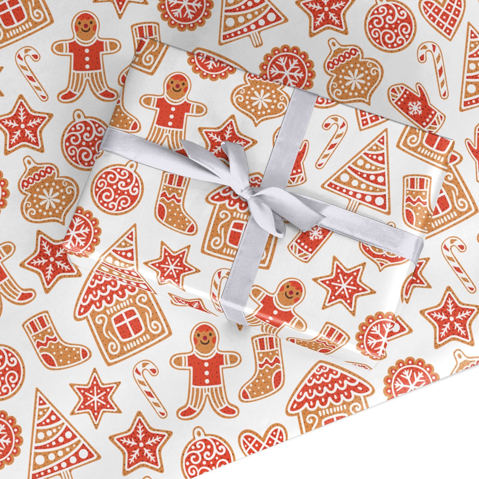 Christmas Gingerbread Wrapping Paper – Dyefor