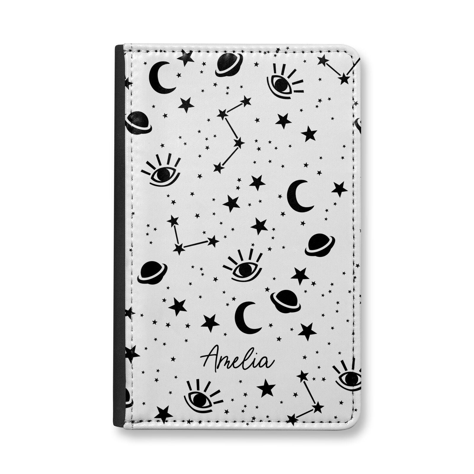 Monochrome Zodiac Constellations With Name Passport Holder Dyefor monochrome-zodiac-constellations-with-name-passport-holder-dyefor