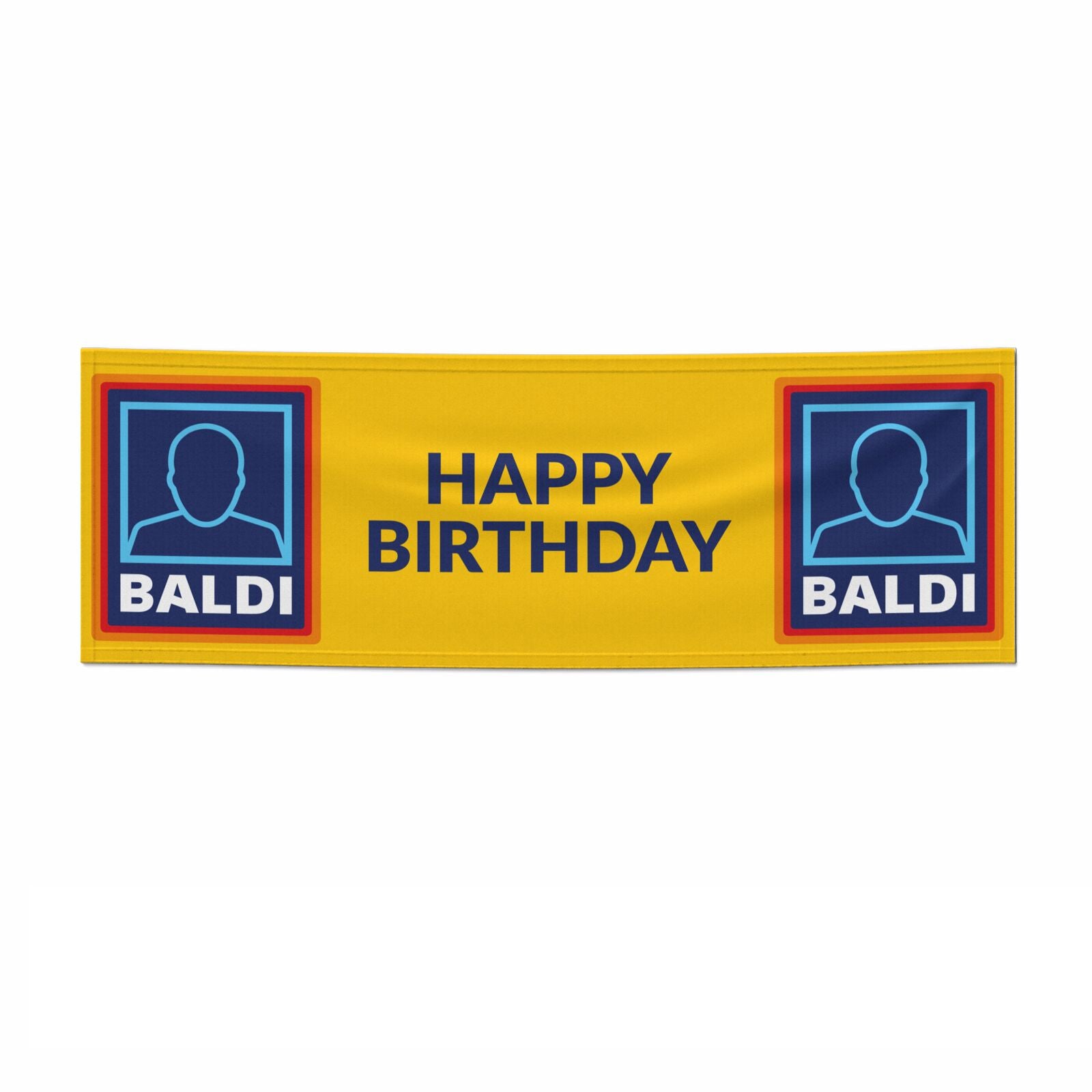 Funny Baldi Birthday Banner – Dyefor