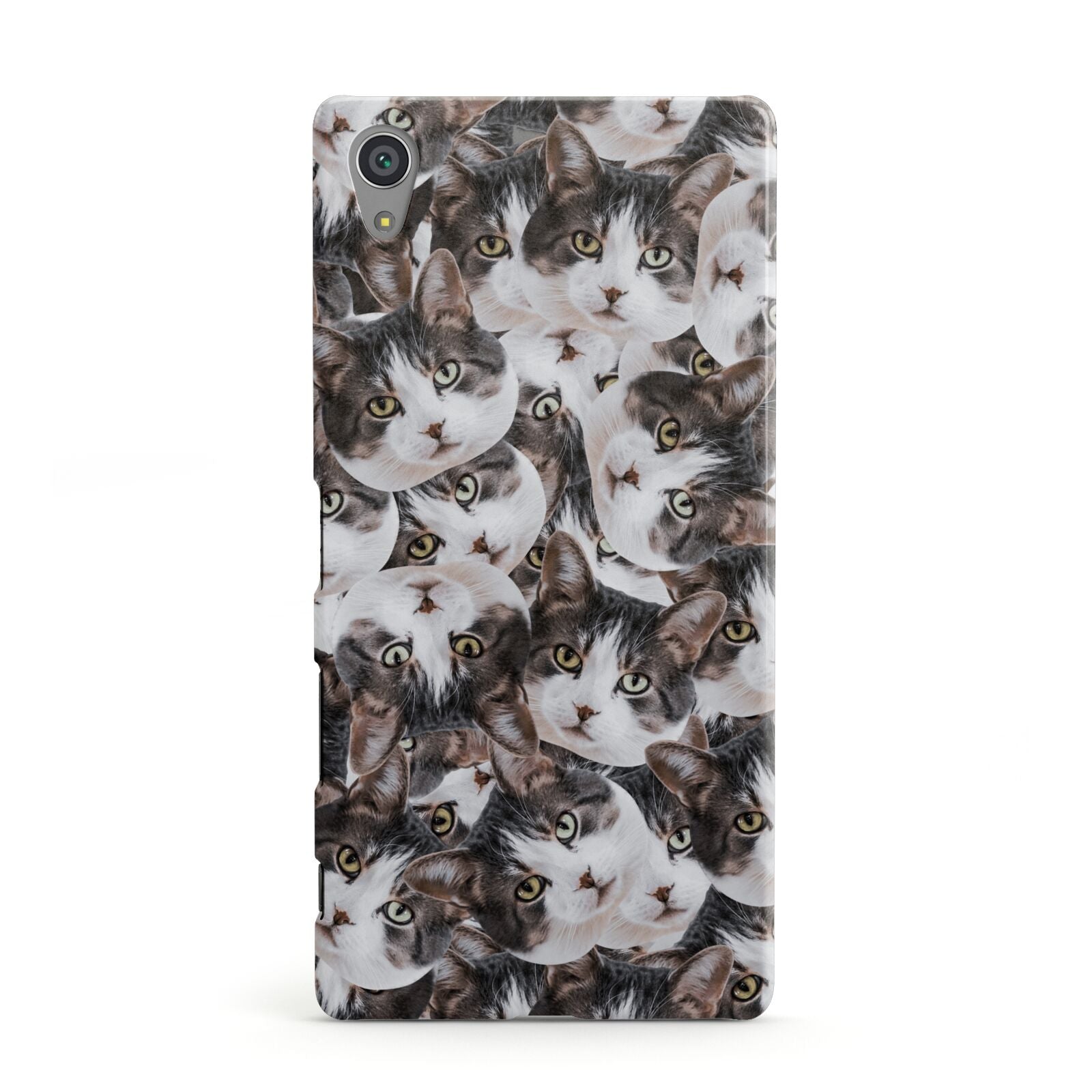 Personalised Cat Photo Collage Sony Case – Dyefor