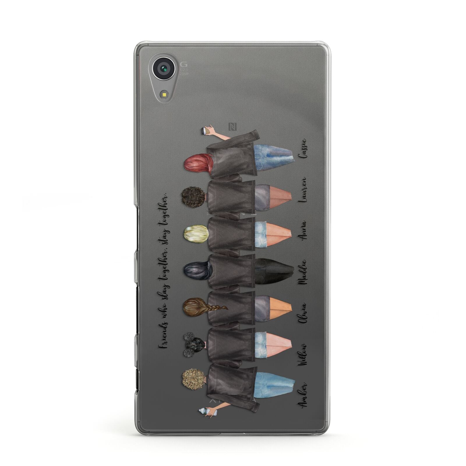 7 Best Friends with Names Sony Case – Dyefor