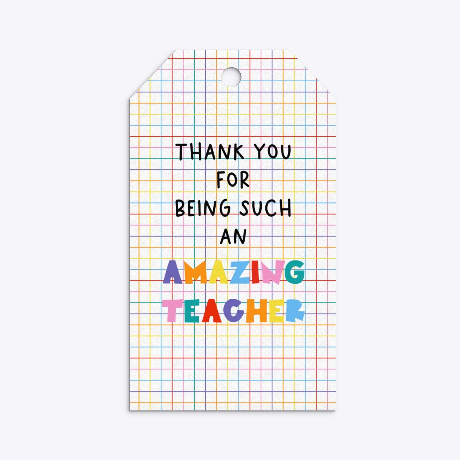 Thank You Teacher Gift Tags | Dyefor