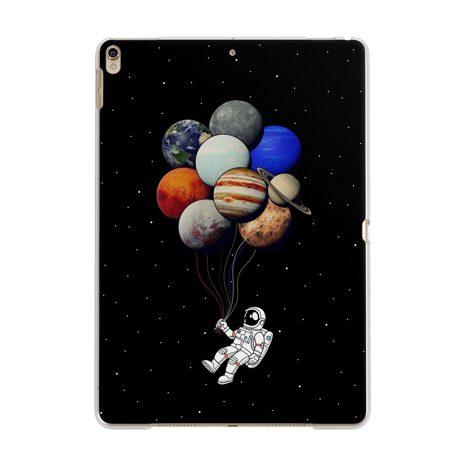Astronaut Planet Balloons iPad Case – Dyefor