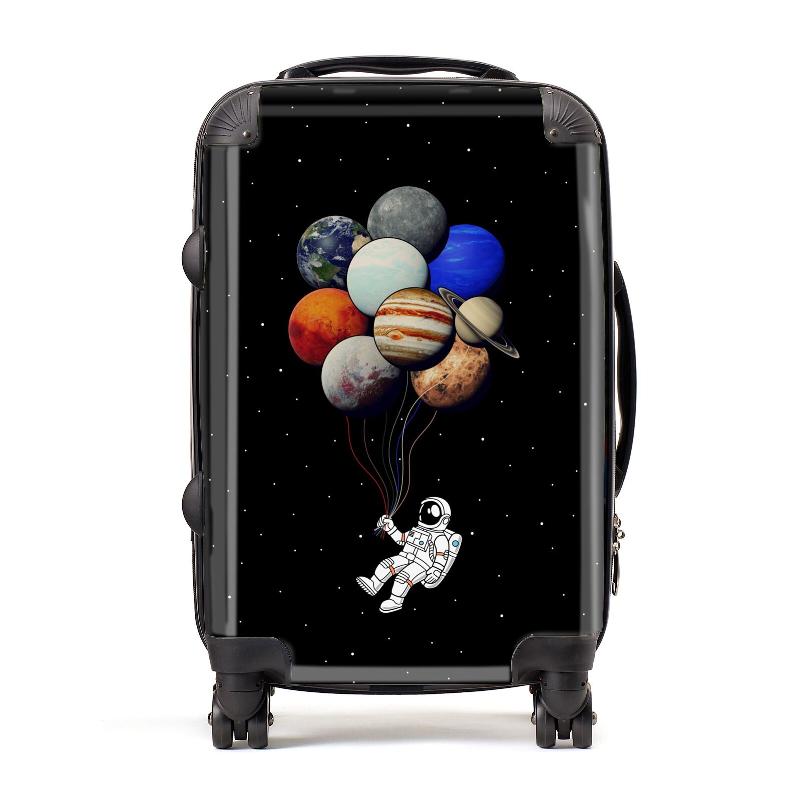 Astronaut Planet Balloons Suitcase – Dyefor