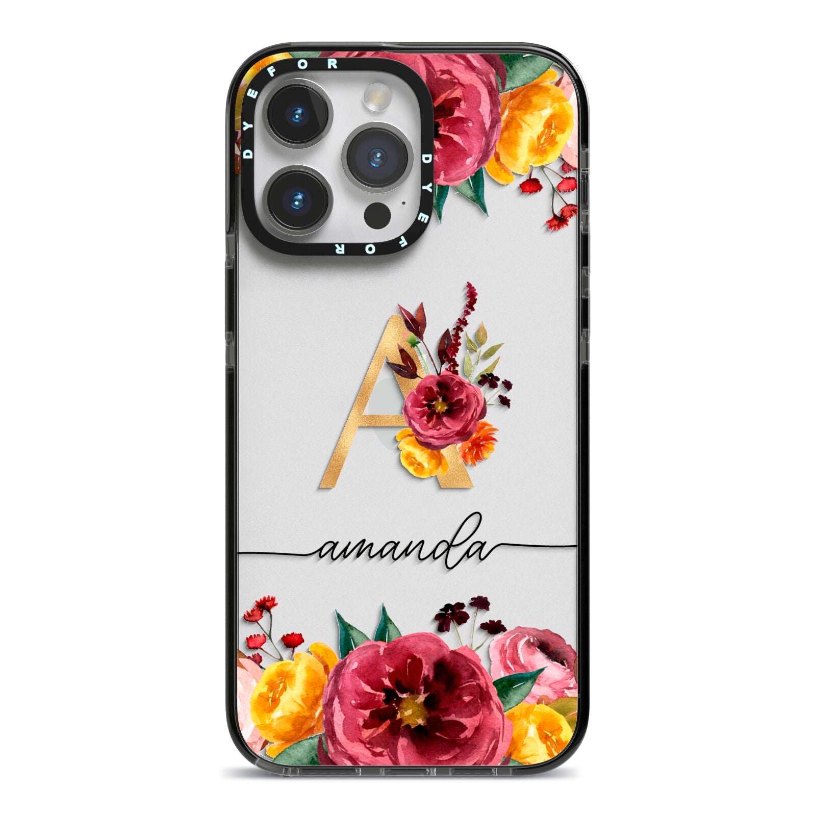 Initial Phone Cases - Personalised with Your Initials | Dyefor