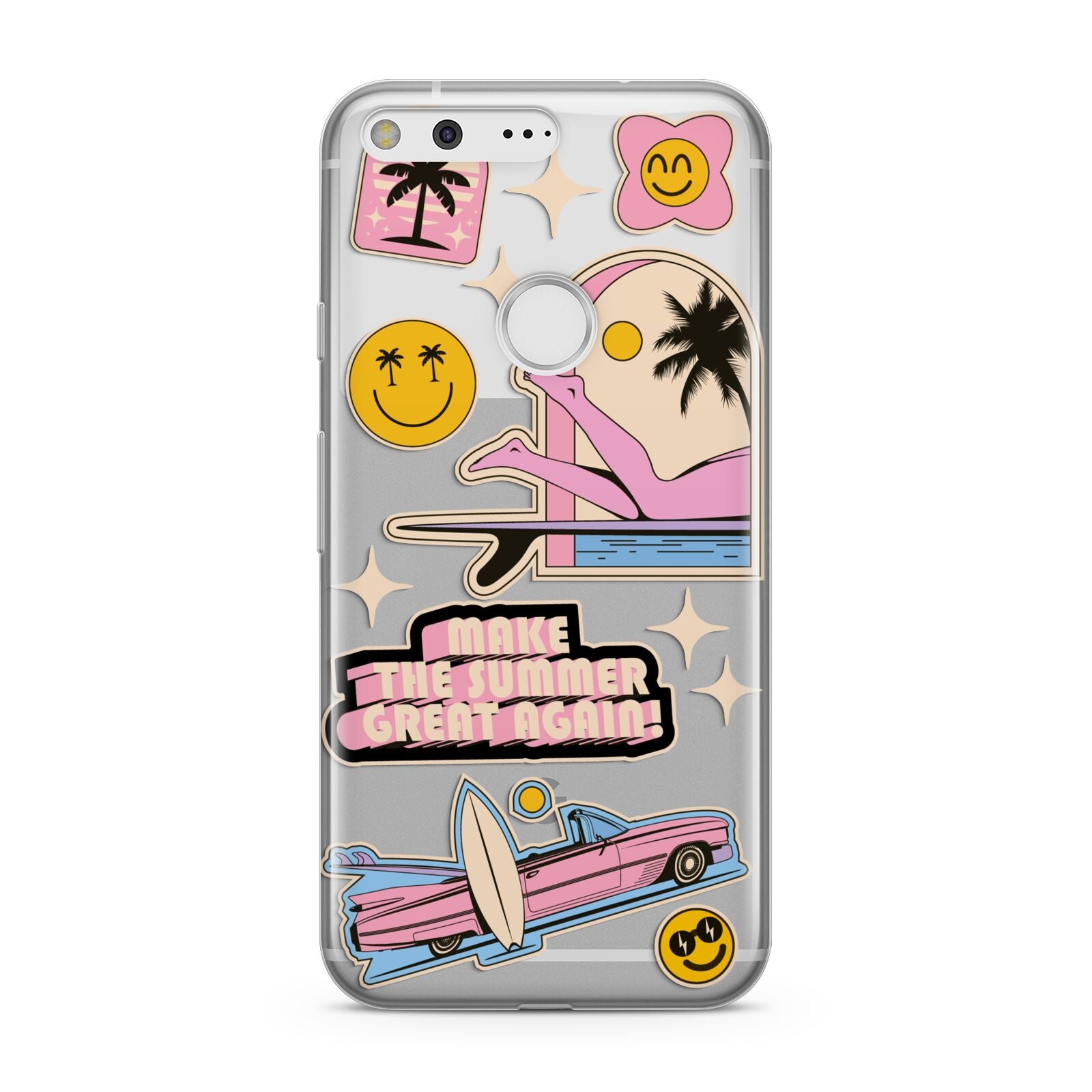 California Girl Sticker Google Case – Dyefor