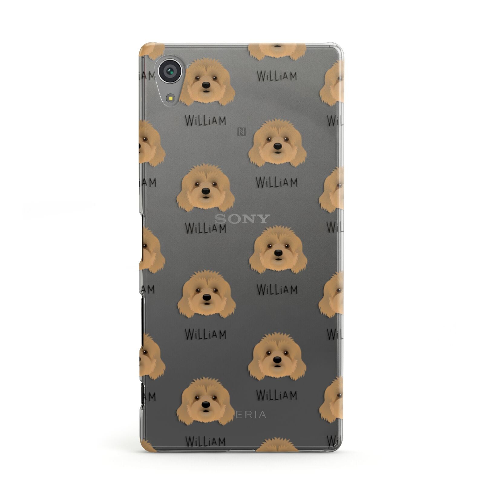 Cavapoo Icon with Name Sony Case – Dyefor