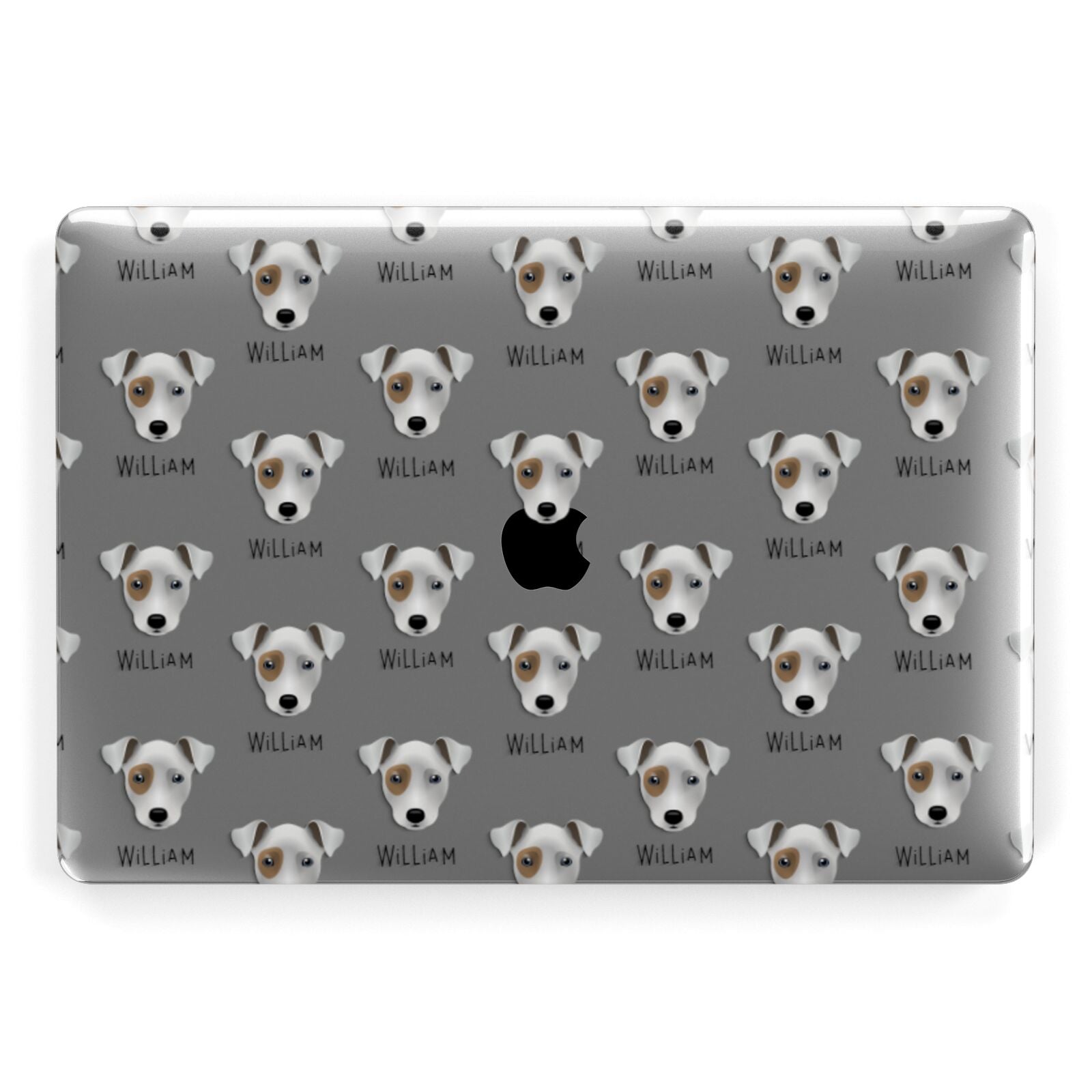 Chi Staffy Bull Icon with Name Macbook Case – Dyefor