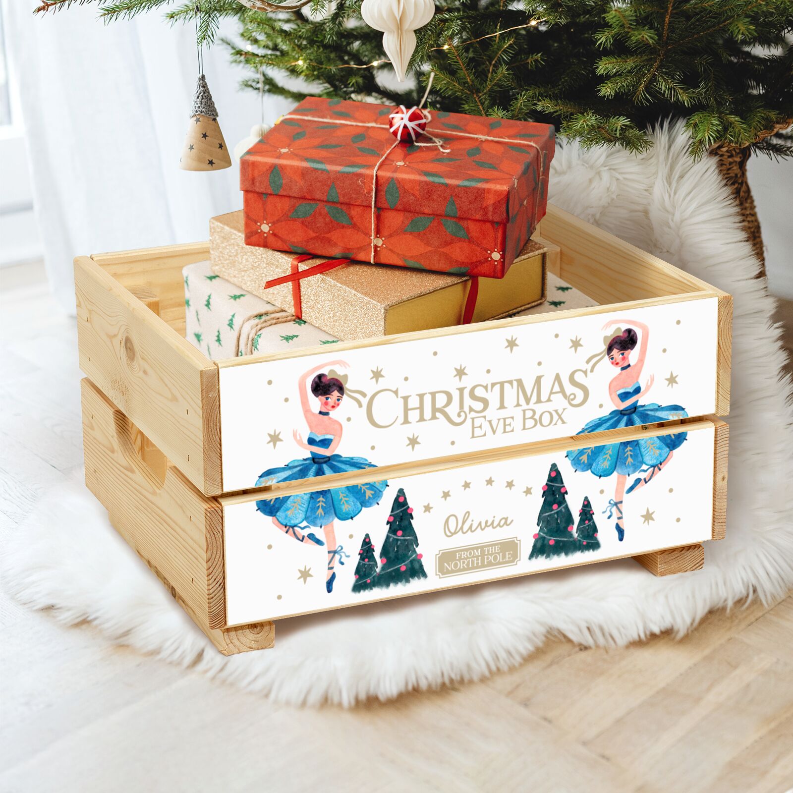 Christmas Dancing Ballerina Christmas Eve Crate – Dyefor