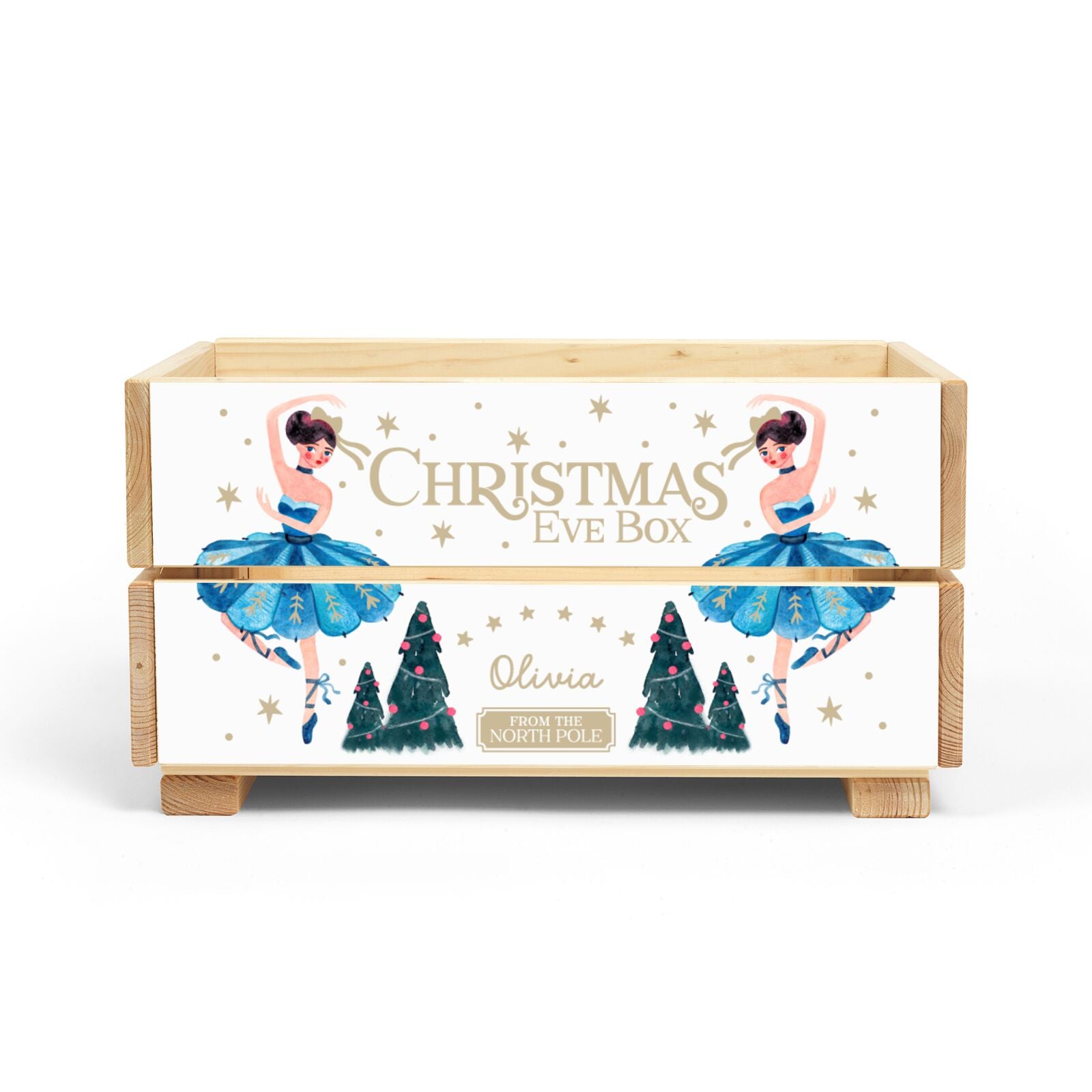Christmas Dancing Ballerina Christmas Eve Crate – Dyefor