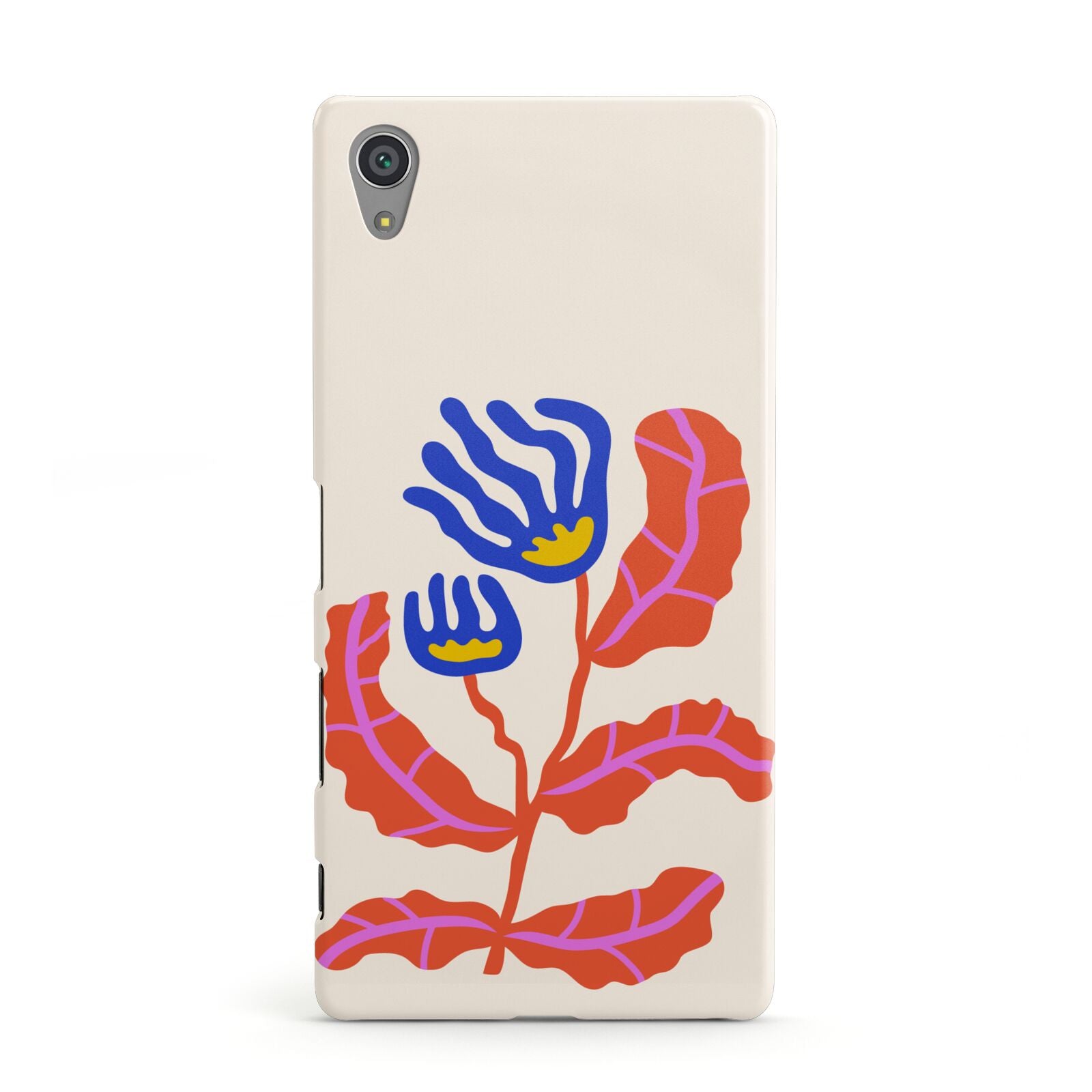 Contemporary Floral Sony Case – Dyefor