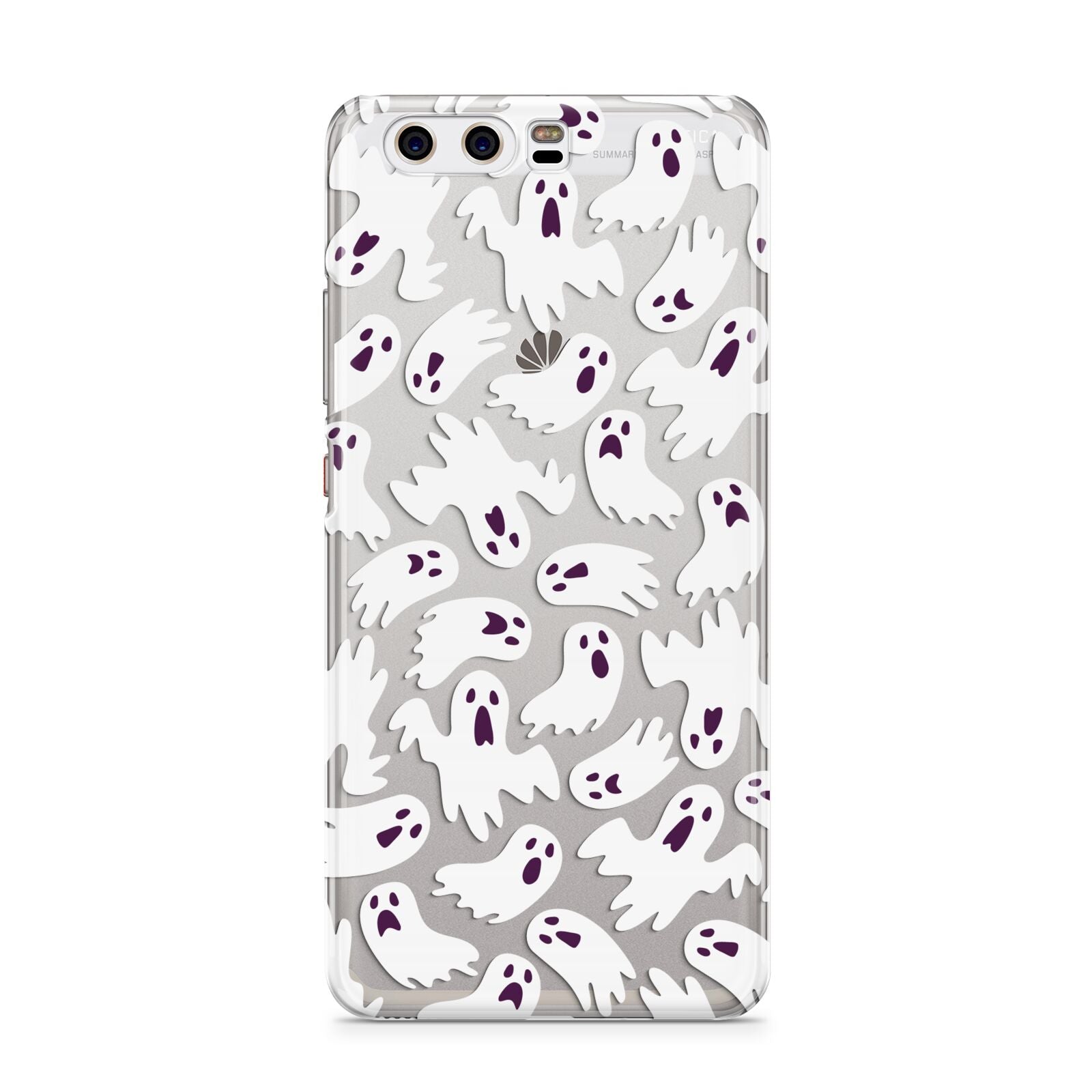 Crowd of Ghosts with Transparent Background Huawei Case – Dyefor