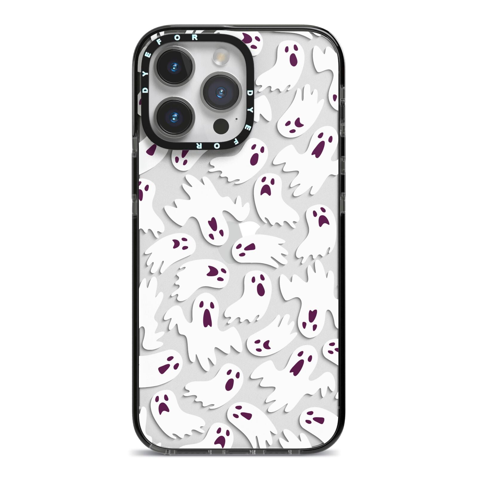 Crowd of Ghosts with Transparent Background iPhone Case – Dyefor