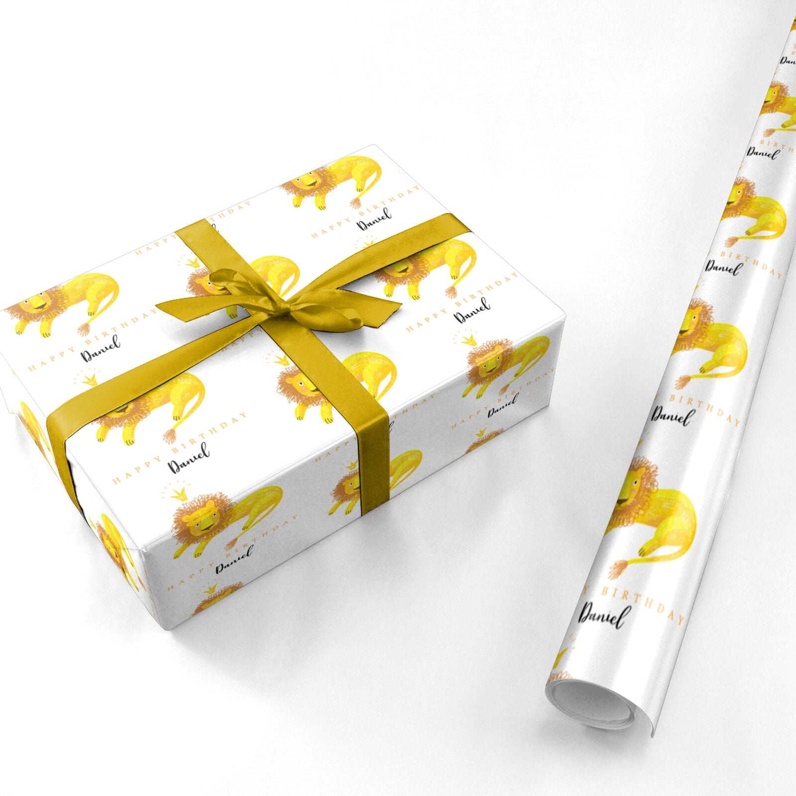 Custom Lion Wrapping Paper – Dyefor
