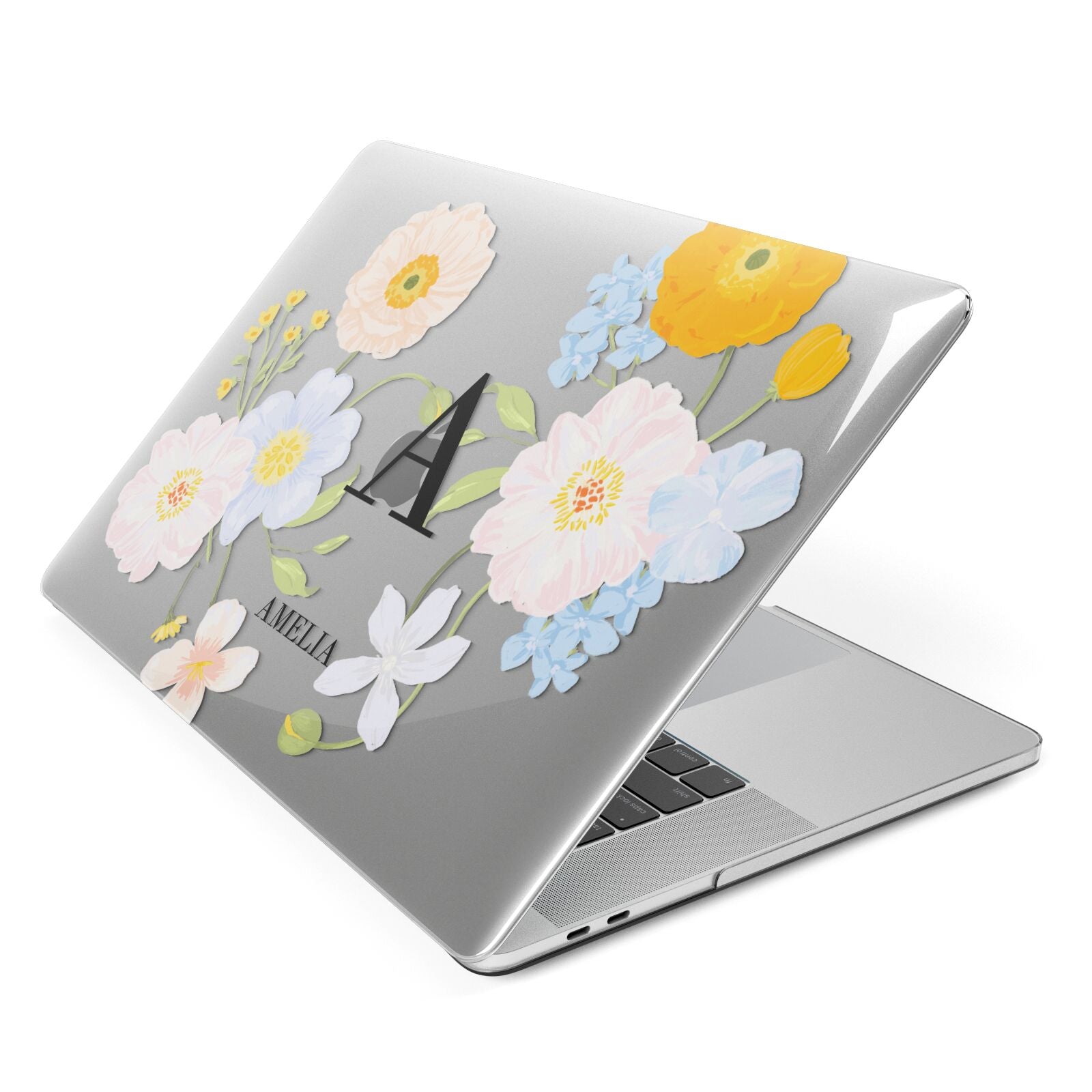 Customised Floral Macbook Case – Dyefor