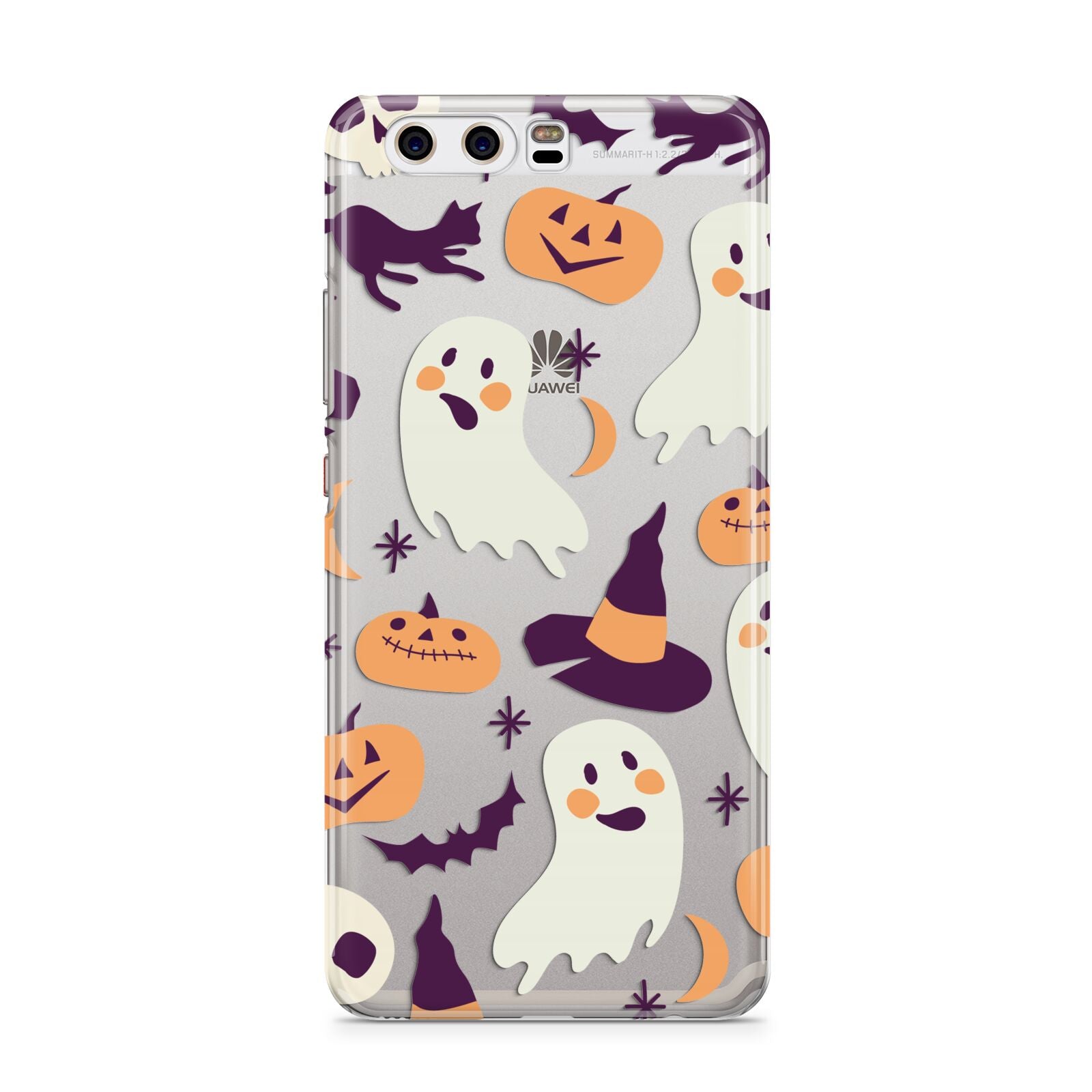 Cute Halloween Illustrations with Transparent Background Huawei Case ...