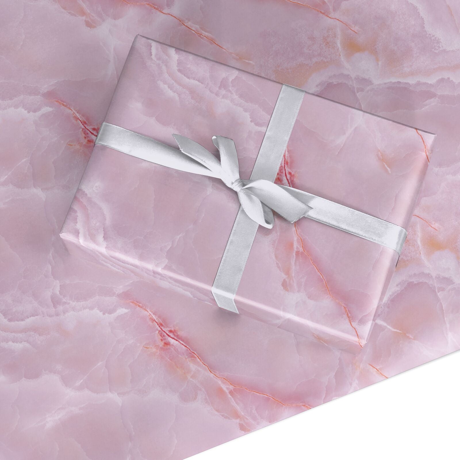 Dreamy Pink Marble Wrapping Paper – Dyefor