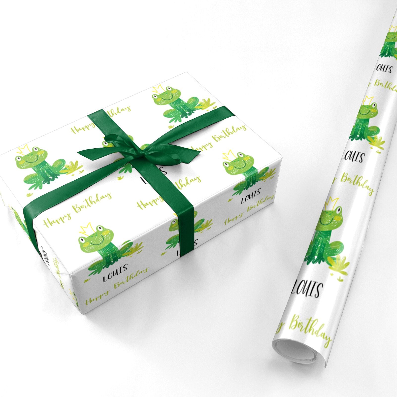 Frog Prince Custom Wrapping Paper – Dyefor