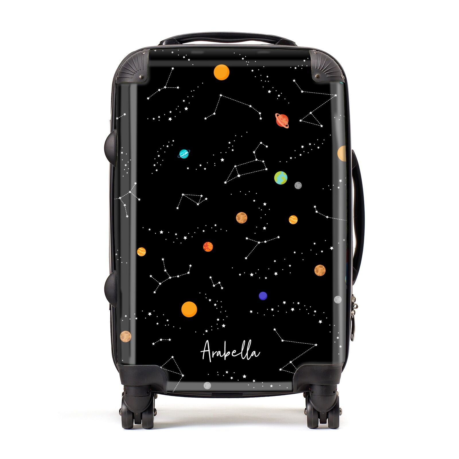 Galaxy Scene with Name Suitcase – Dyefor