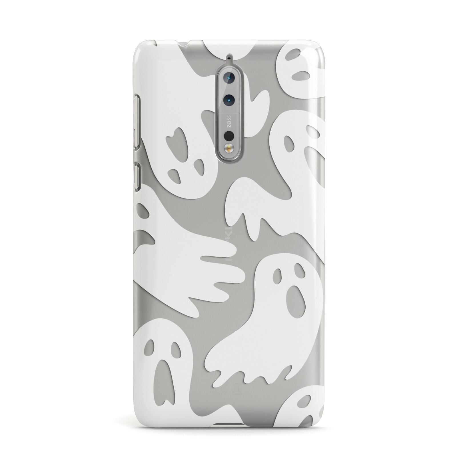 Ghosts with Transparent Background Nokia Case – Dyefor
