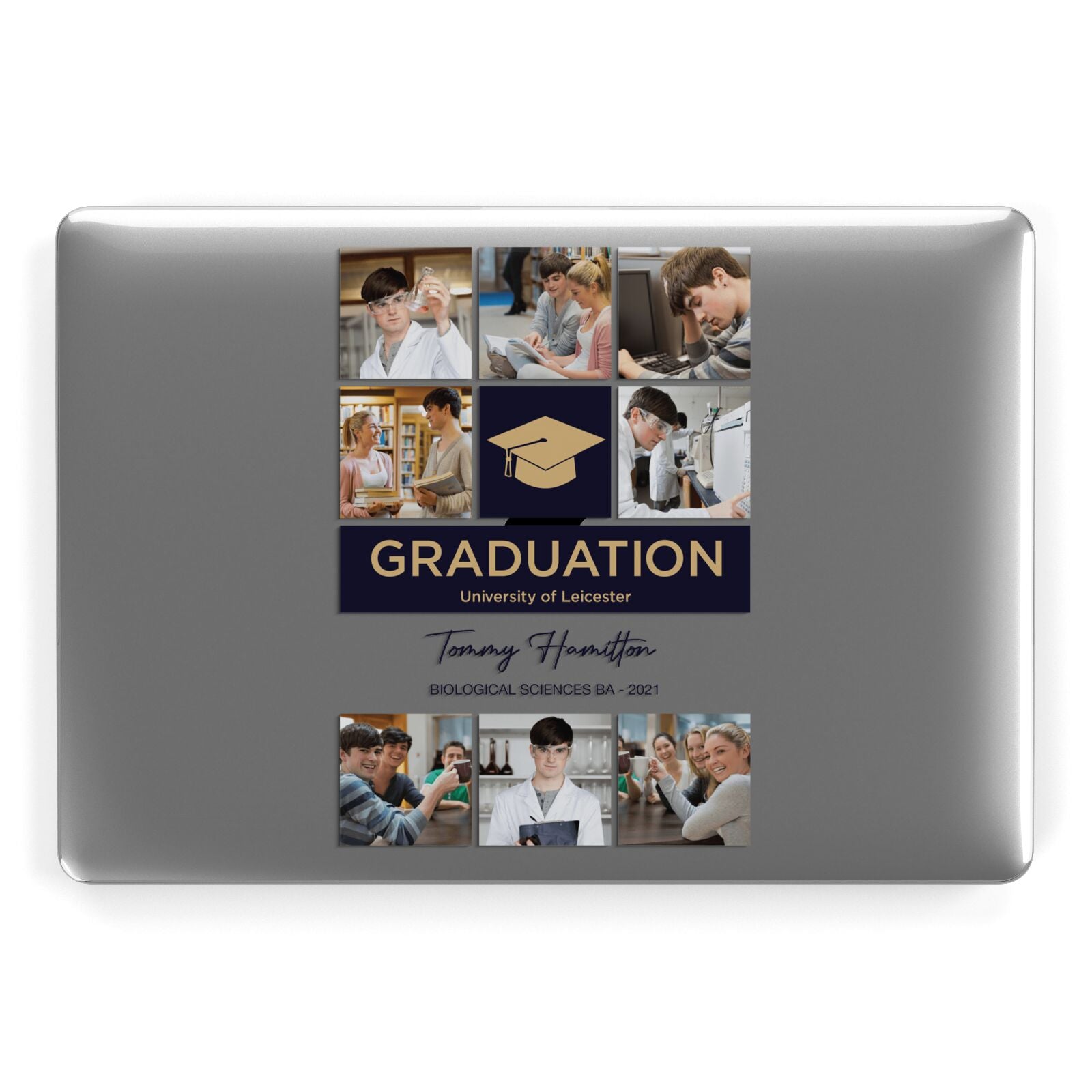 Graduation Personalised Photos Macbook Case – Dyefor