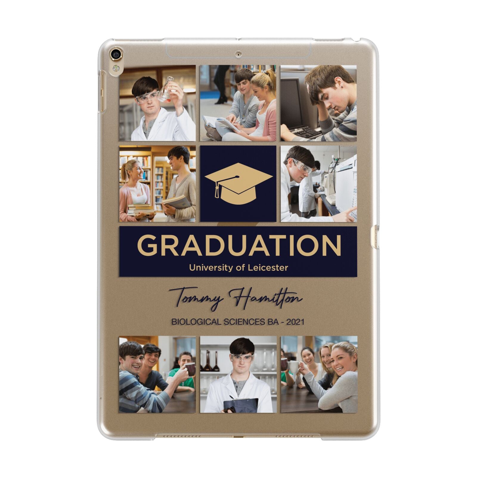Graduation Personalised Photos iPad Case – Dyefor