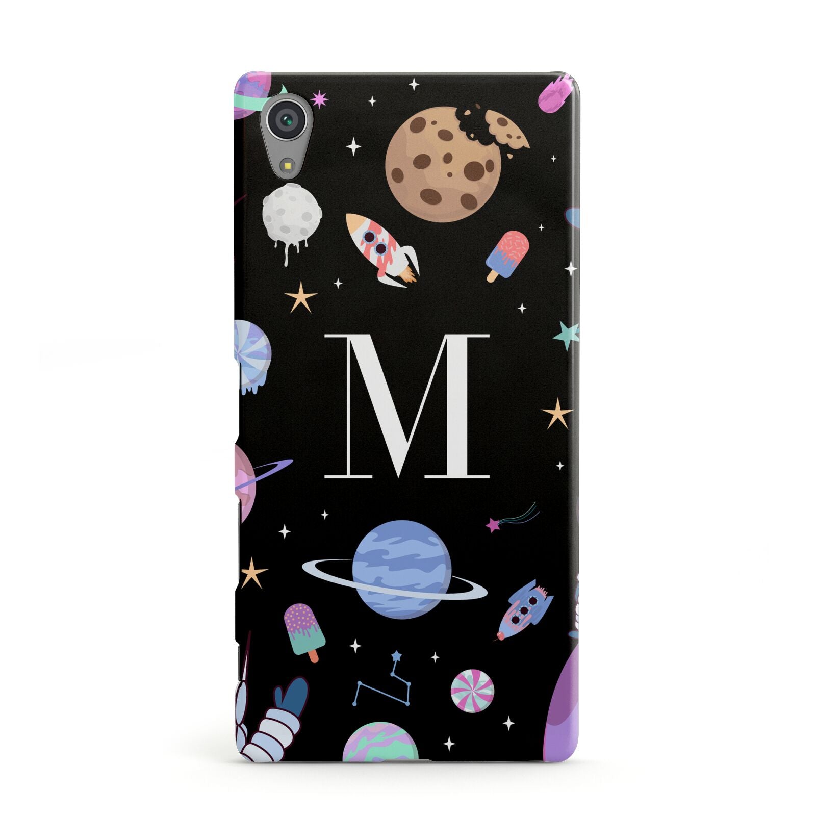 Initialled Candy Space Scene Sony Case – Dyefor