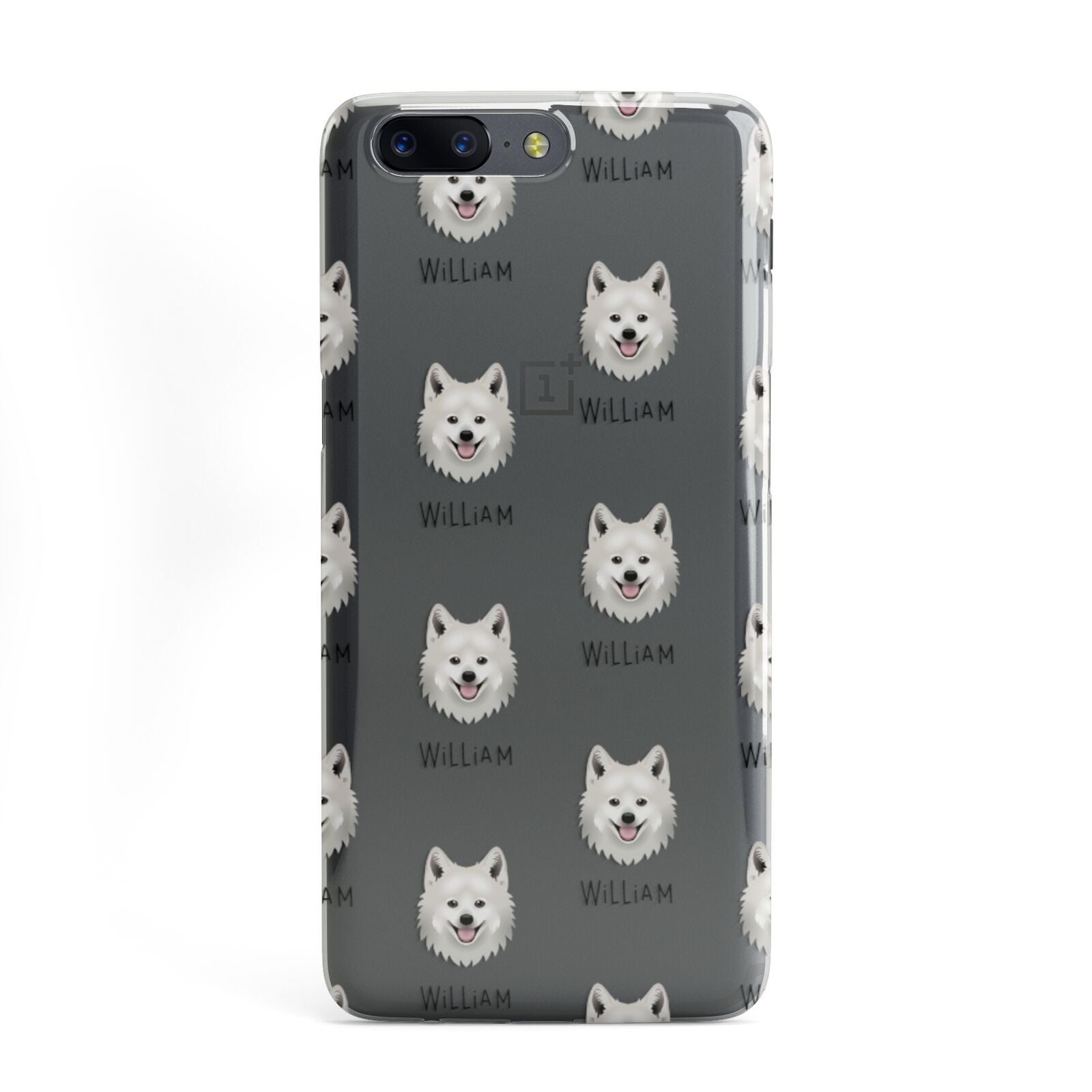 Japanese Spitz Icon with Name OnePlus Case – Dyefor