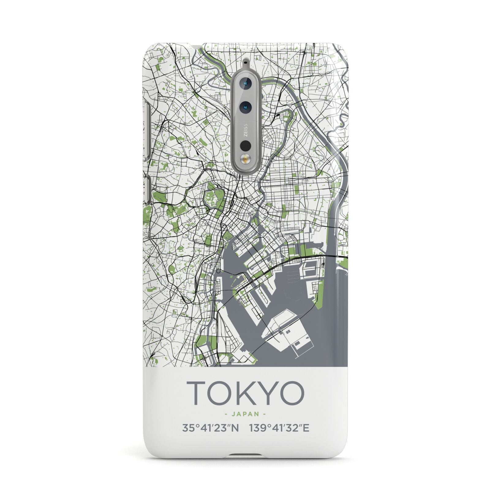 Map of Tokyo Nokia Case – Dyefor