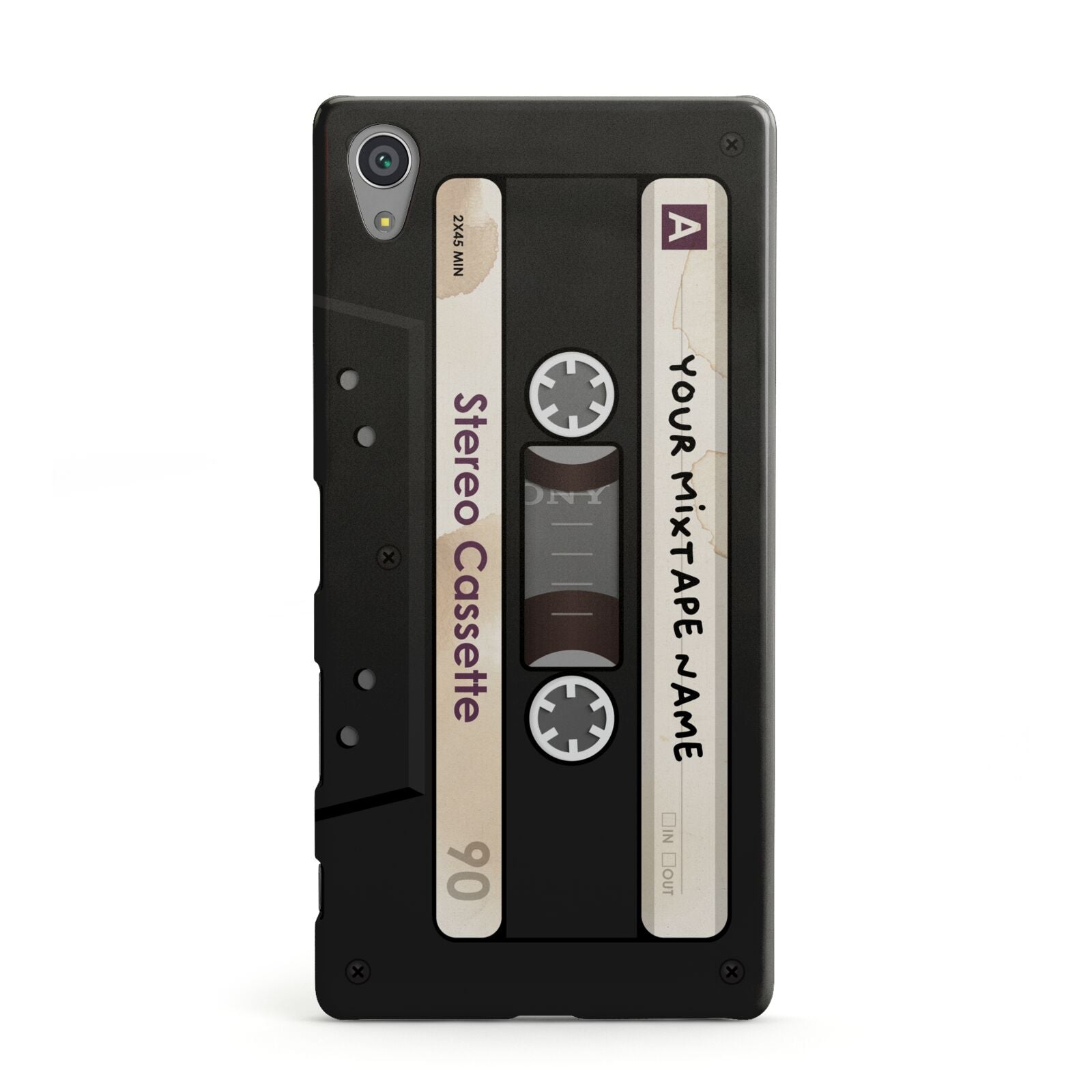 Personalised Classic Mixtape Sony Case – Dyefor