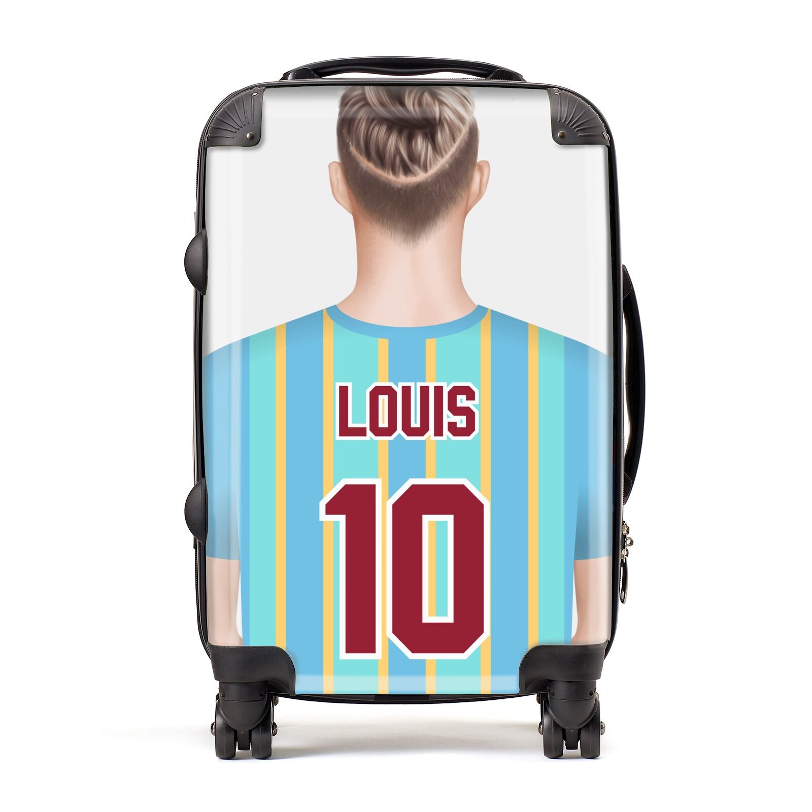 Personalised Football Shirt Suitcase – Dyefor