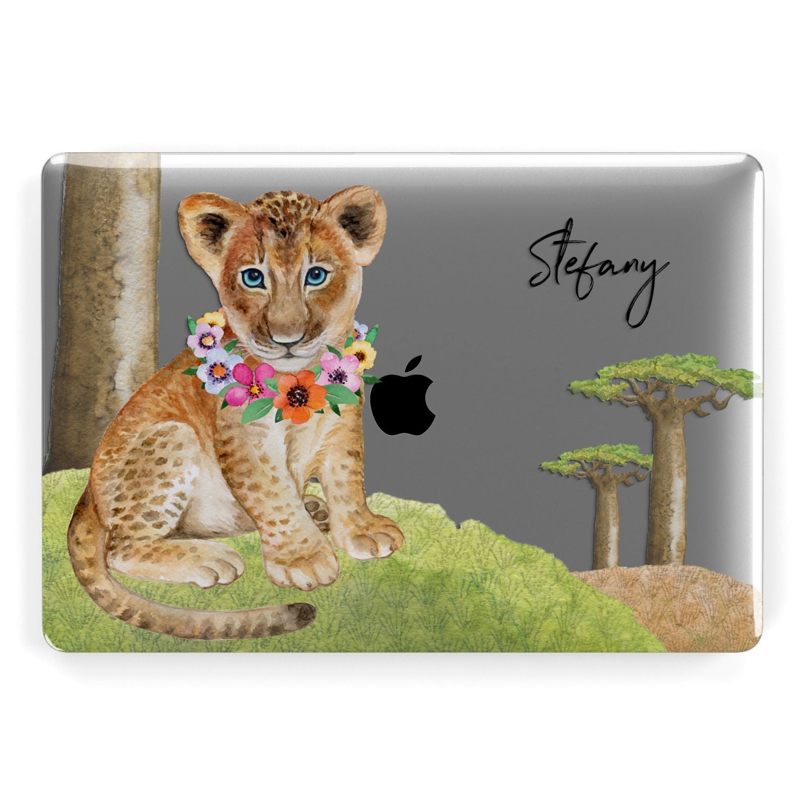 Personalised Lion Cub Macbook Case – Dyefor