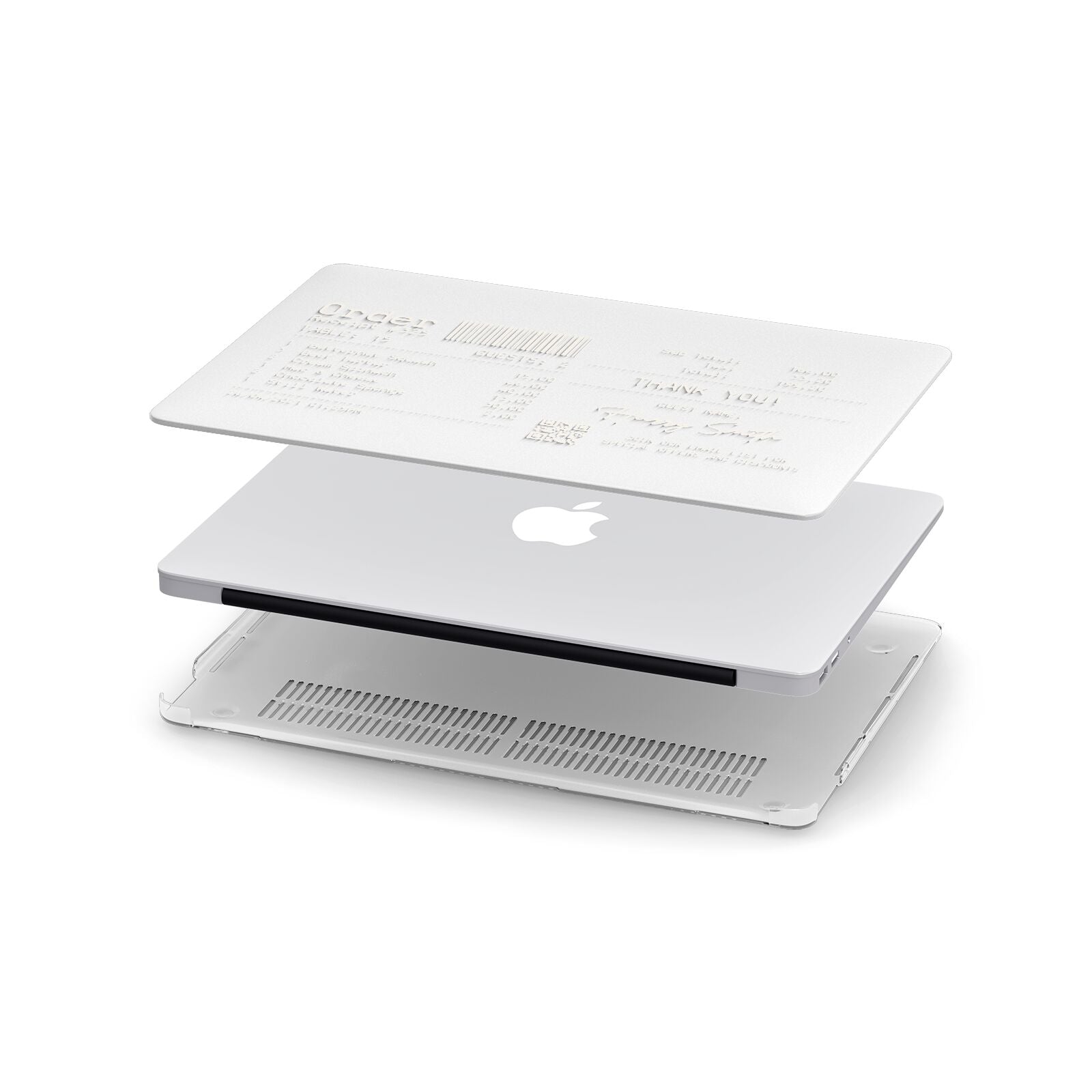 Personalised Receipt Macbook Case – Dyefor