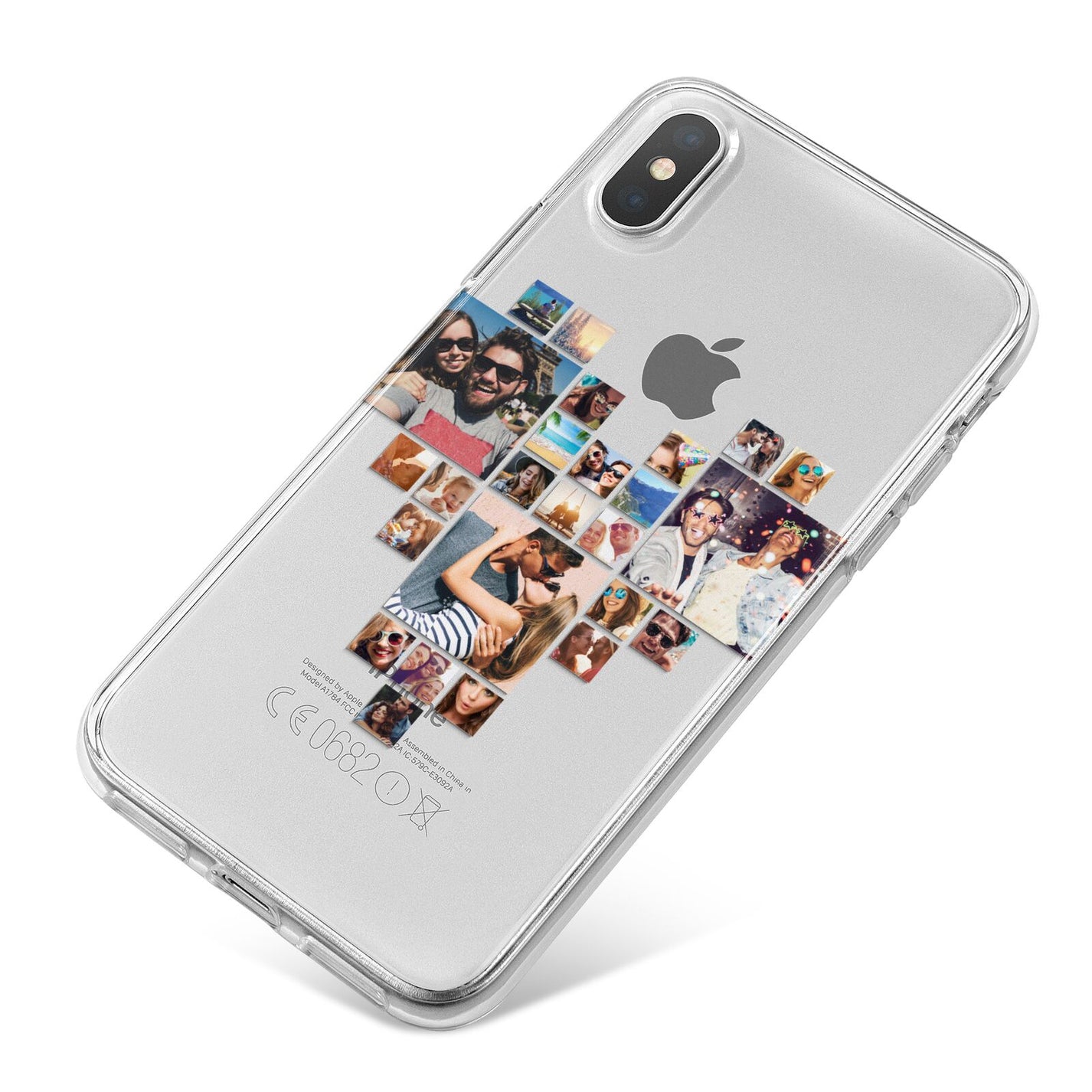Photo Heart Collage iPhone Case – Dyefor