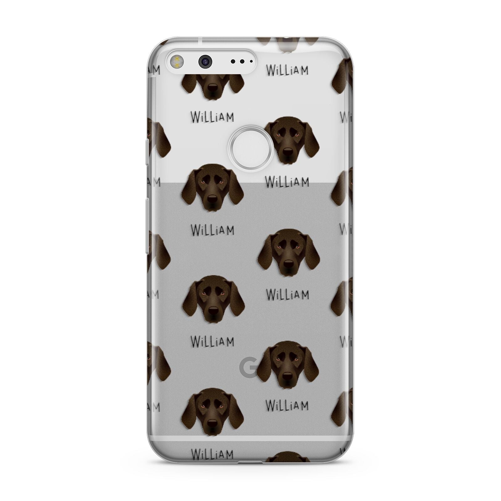 Plott Hound Icon with Name Google Case – Dyefor
