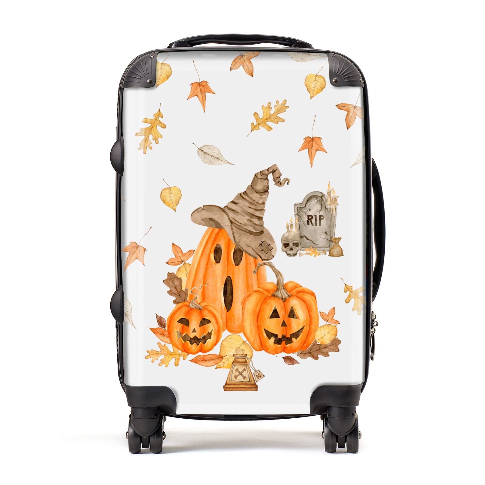 Pumpkin Graveyard Suitcase – Dyefor