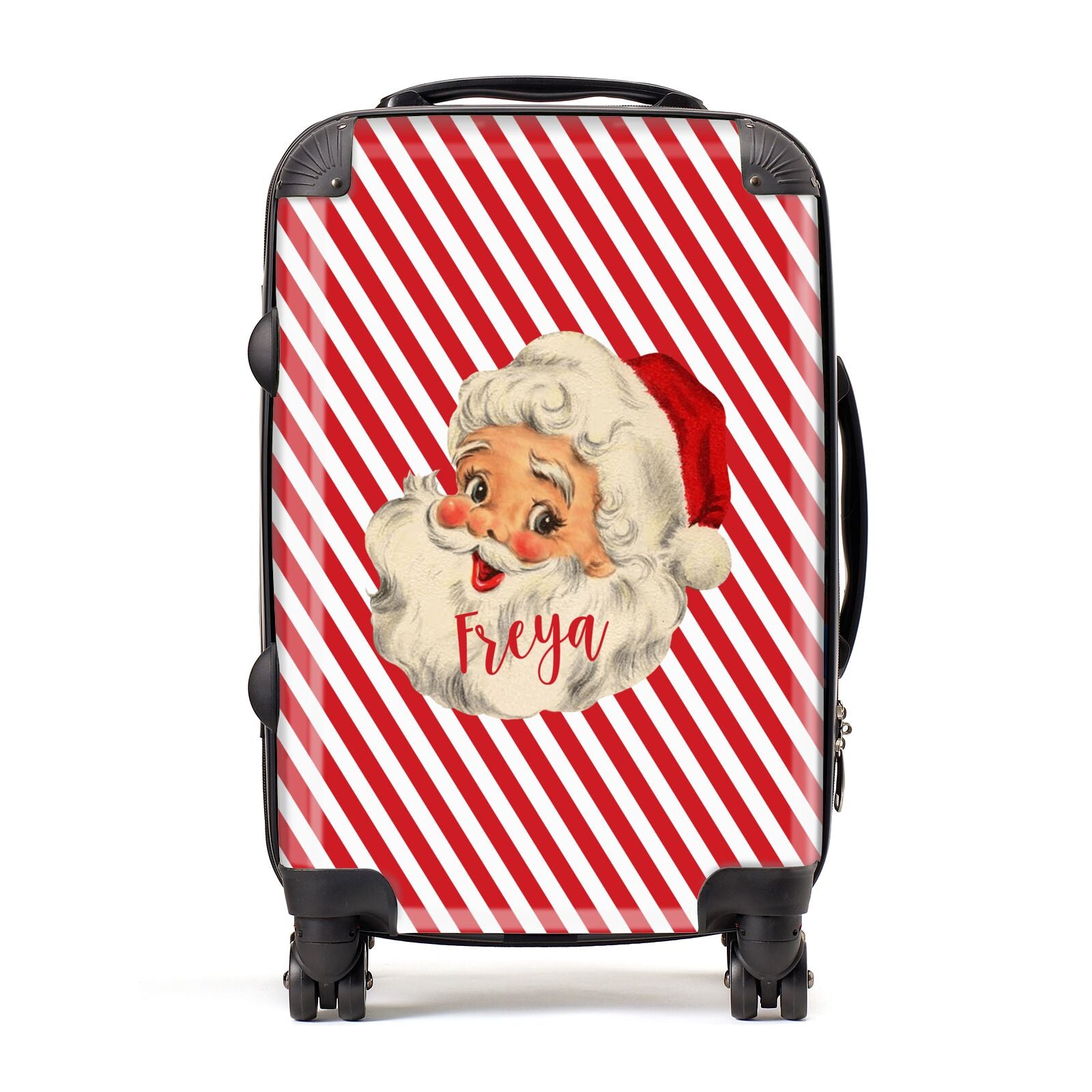 Vintage Santa Personalised Suitcase – Dyefor