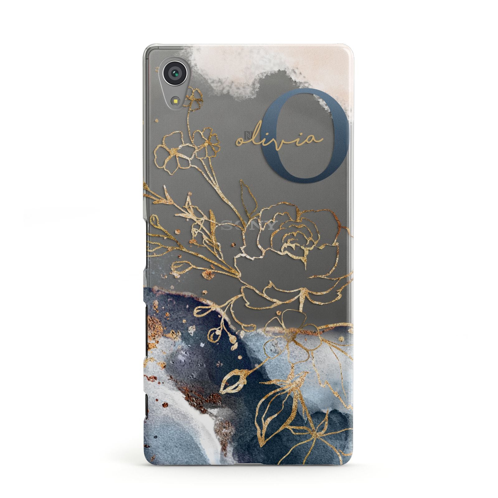 Watercolour Monogram Sony Case – Dyefor