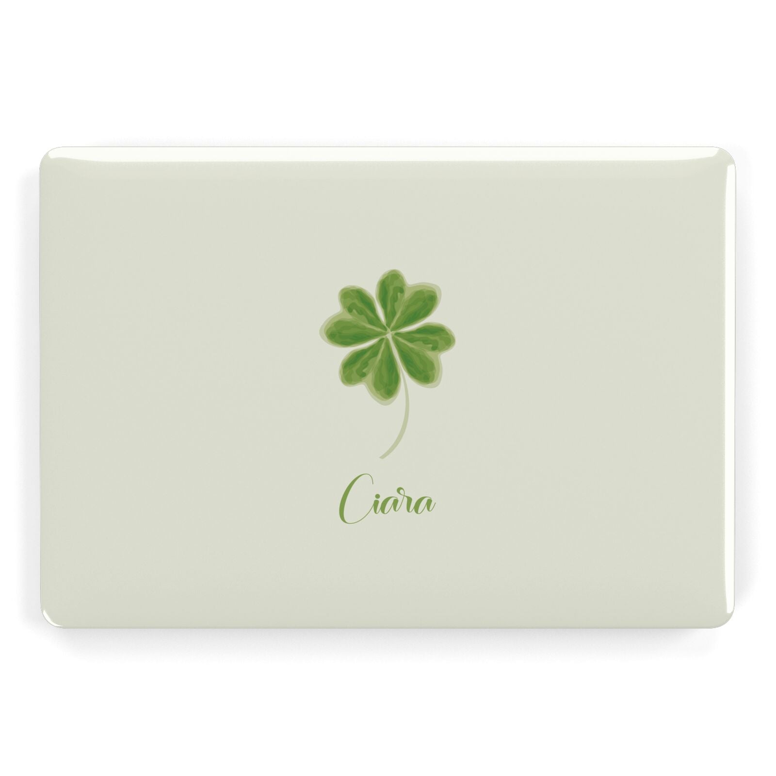 Watercolour Shamrock Custom Macbook Case – Dyefor