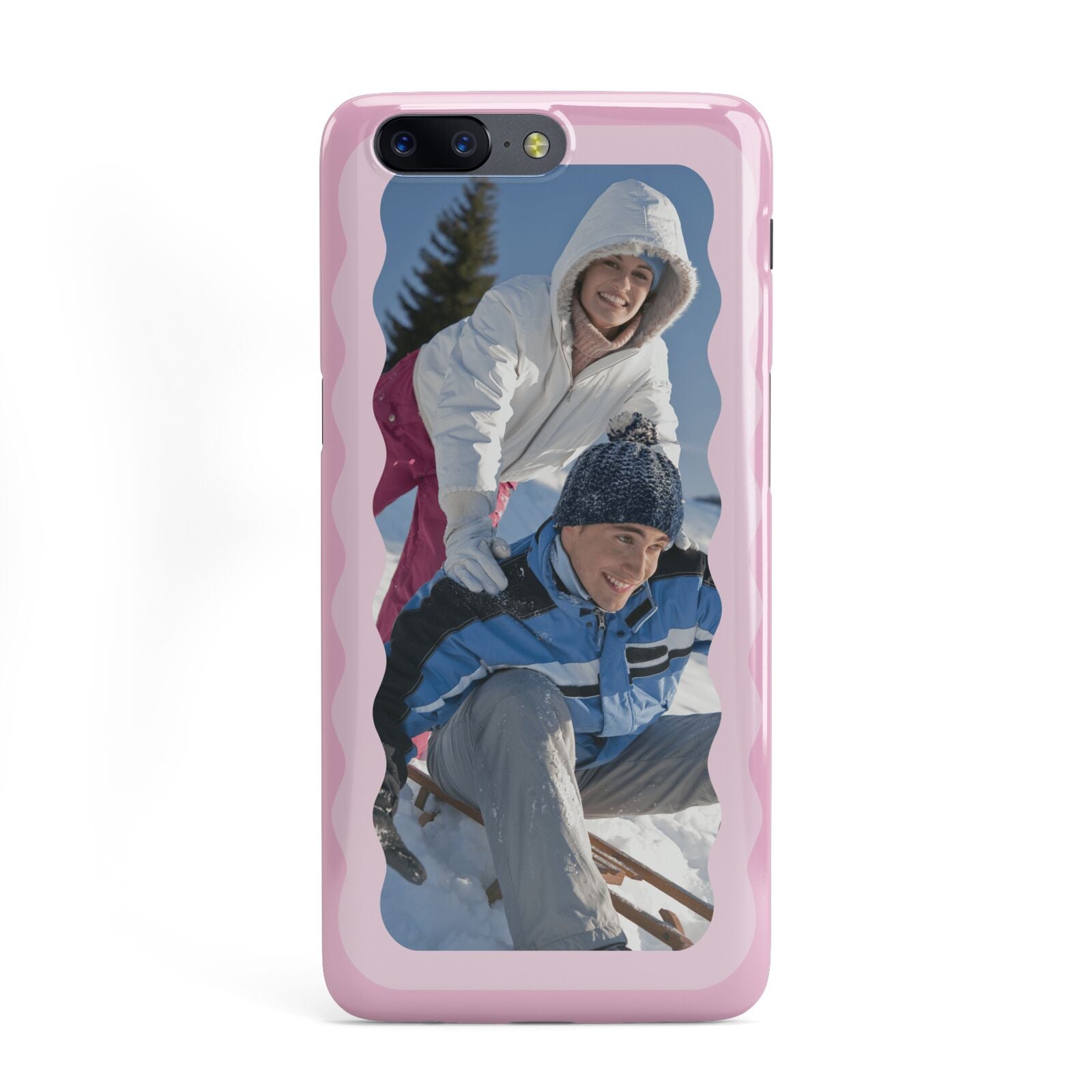 Wavy Photo Border OnePlus Case – Dyefor