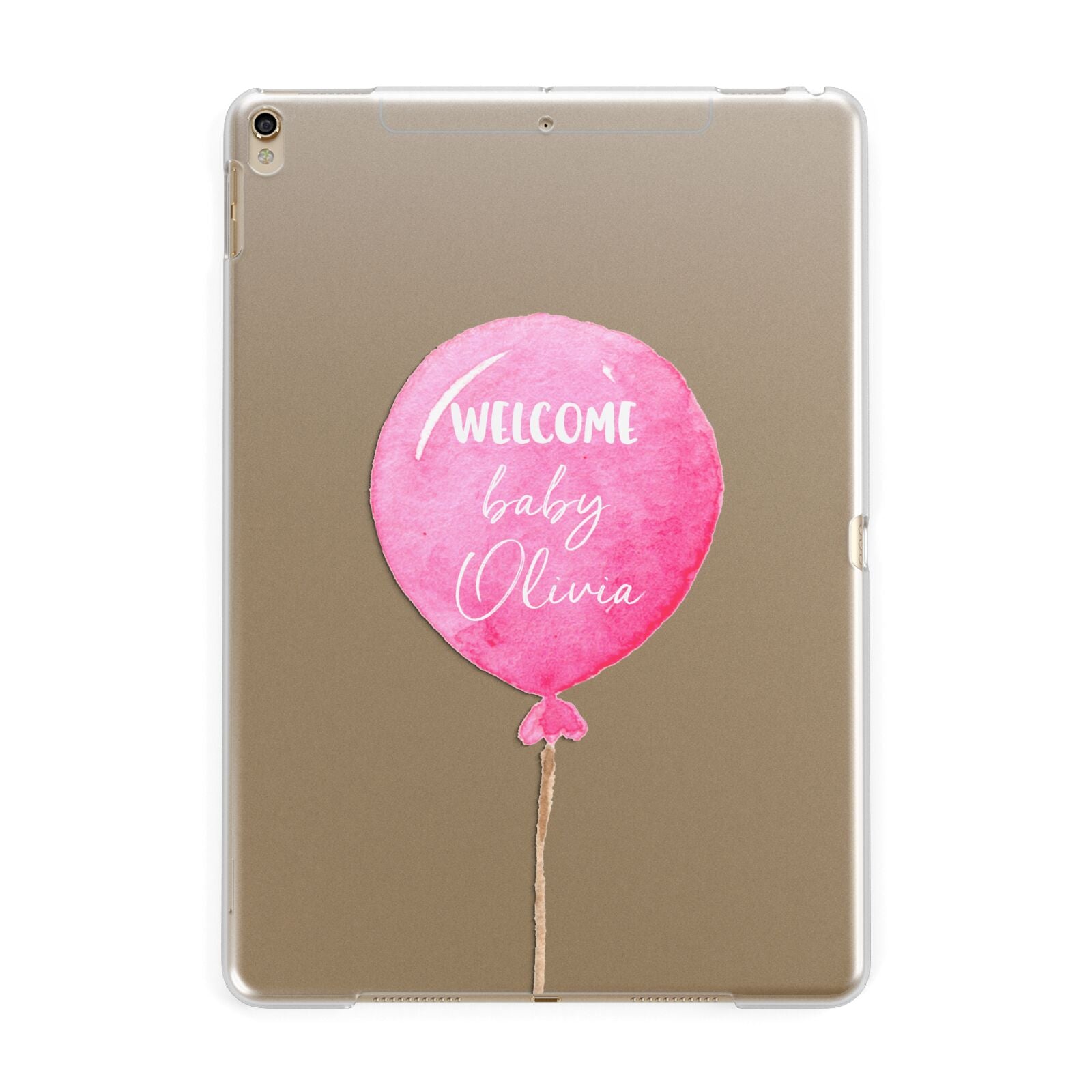 Welcome Baby Girl Balloon iPad Case – Dyefor