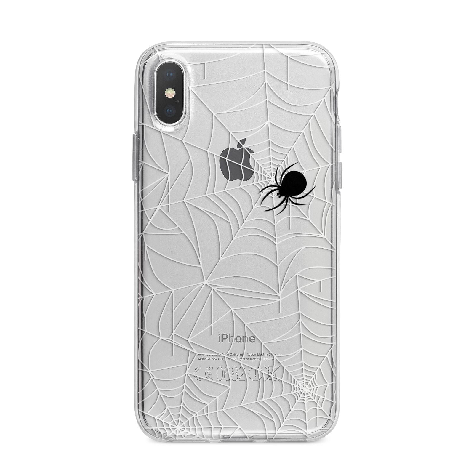 White Cobwebs with Transparent Background iPhone Case – Dyefor